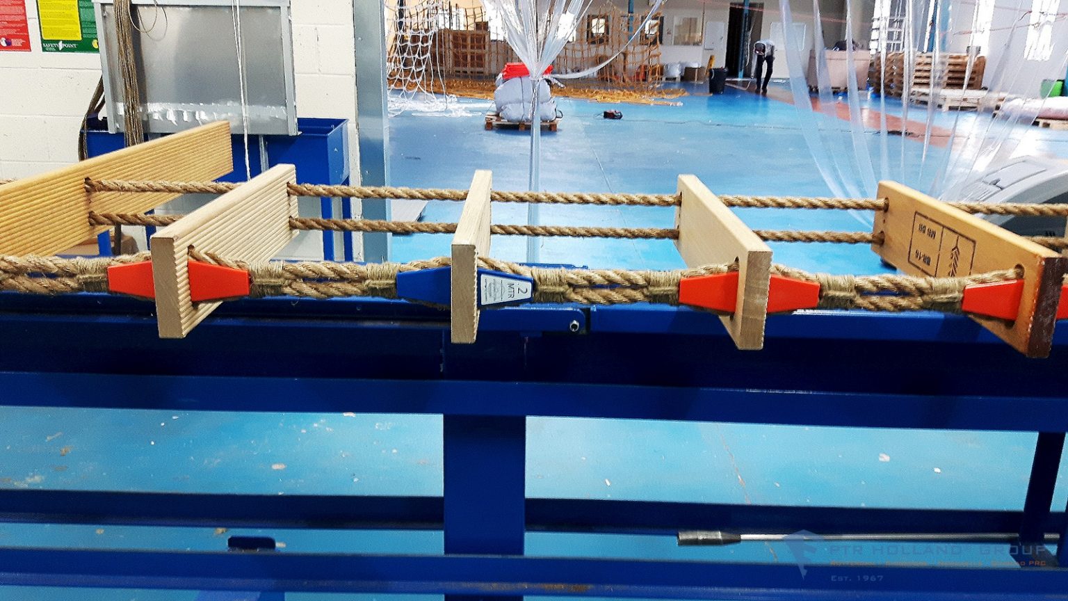 Pilot & Embarkation Ladders - Hand Whipping - PTR Holland ® Group