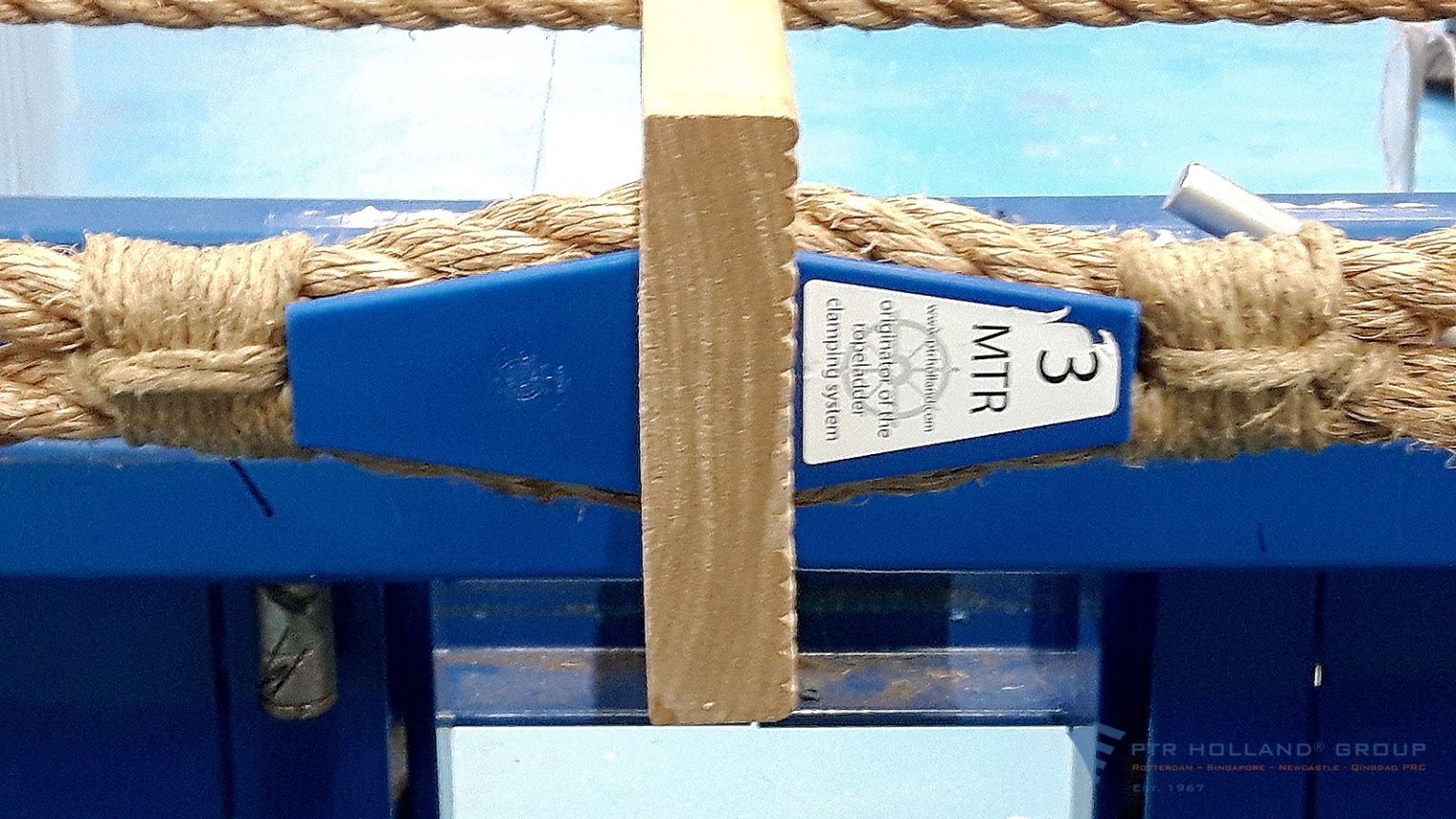 Pilot & Embarkation Ladders - Hand Whipping - PTR Holland ® Group